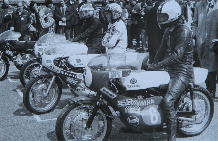 Keith Turner, IOM 250cc, 1971. Mortimer, Rodney Gould, Tony Rutter. 1m ...