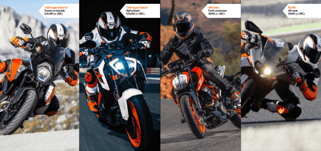 2017 KTM STREET MODEL RANGE - Australian Motorcycle News