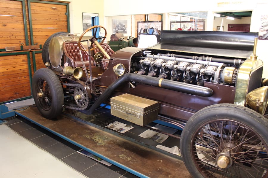 1908 MAB with 1918 27 litre V12 aero engine Binalong motor museum (4 ...