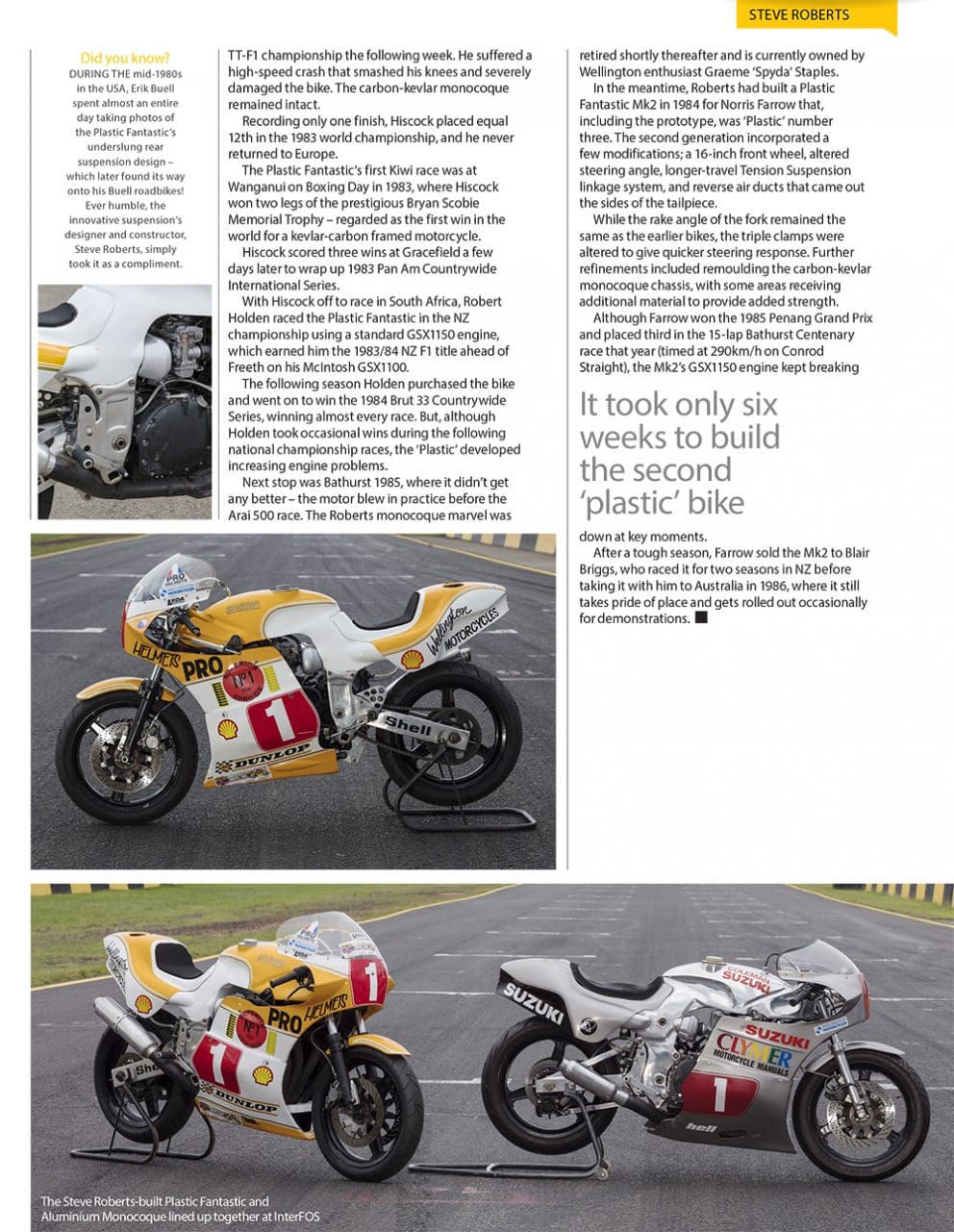 MONOCOQUE MASTER - Australian Motorcycle News