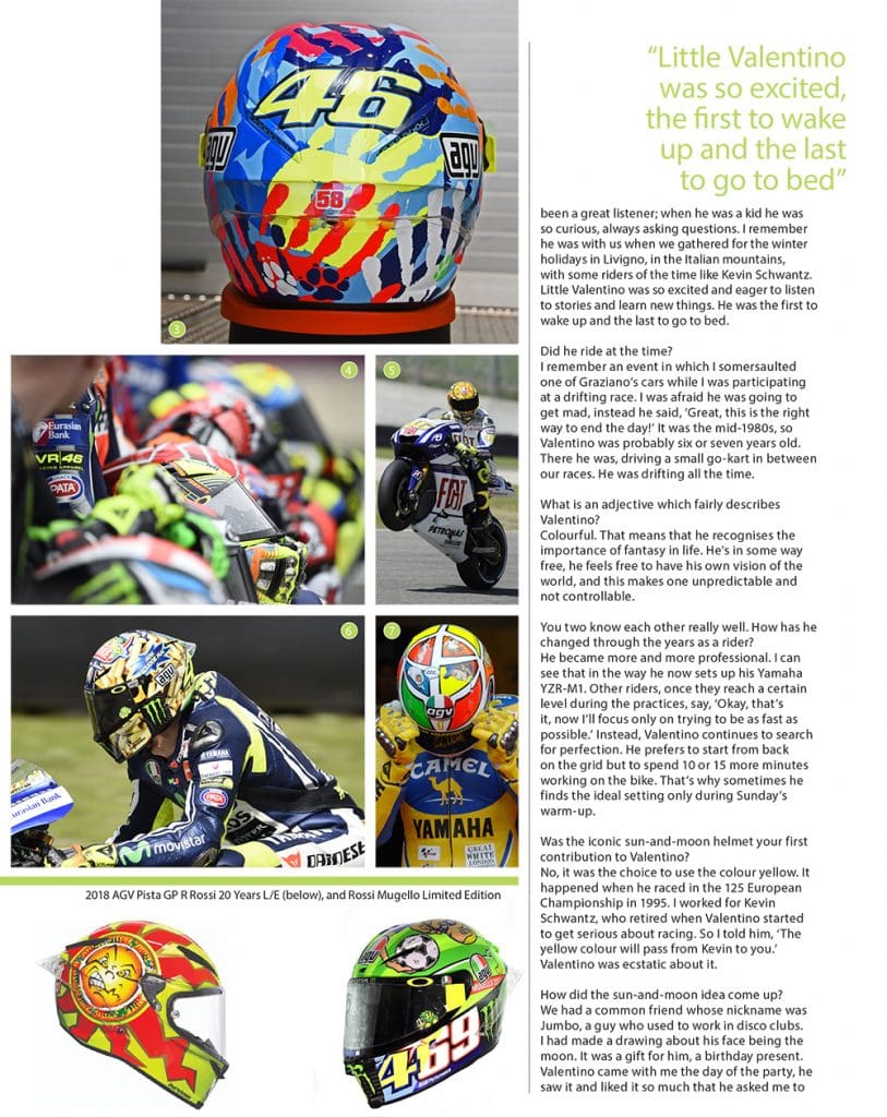 HOW I COLOUR VALENTINO - Australian Motorcycle News