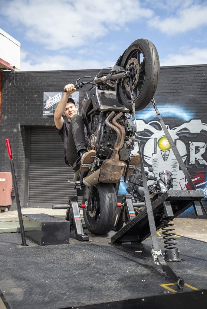 WHEELIE MACHINE - Australian Motorcycle News