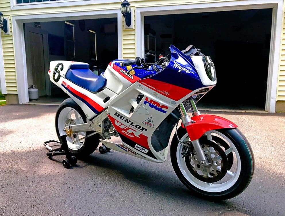 DB CUSTOMS HONDA VFR750F INTERCEPTOR MERKEL REPLICA - Australian ...