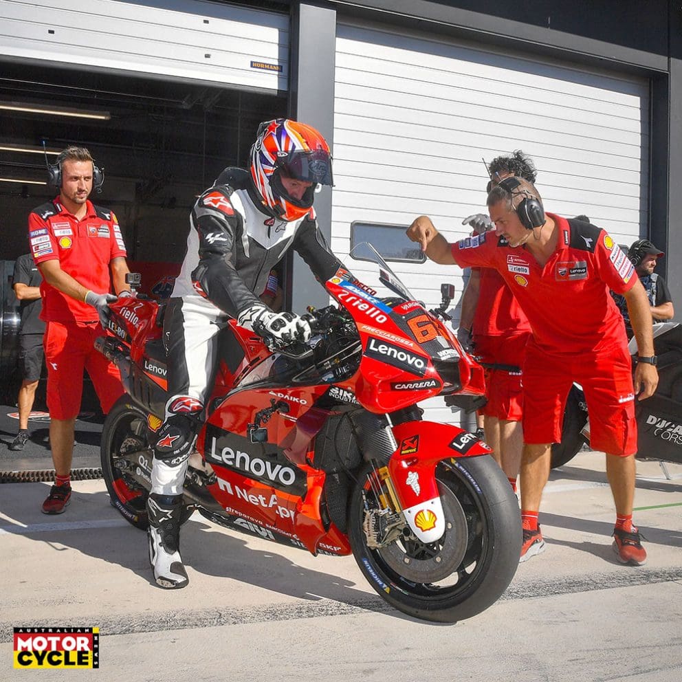 DUCATI GP22 | MOTOGP TEST RIDE - Australian Motorcycle News
