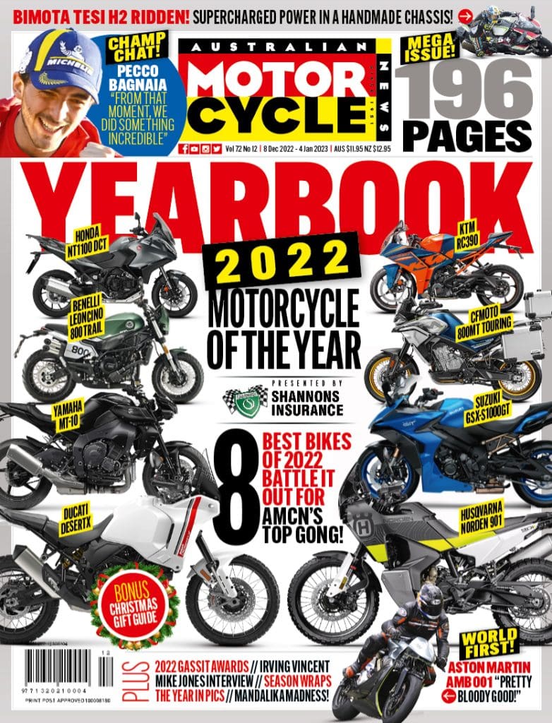 2022 MOTORCYCLE OF THE YEAR - Australian Motorcycle News