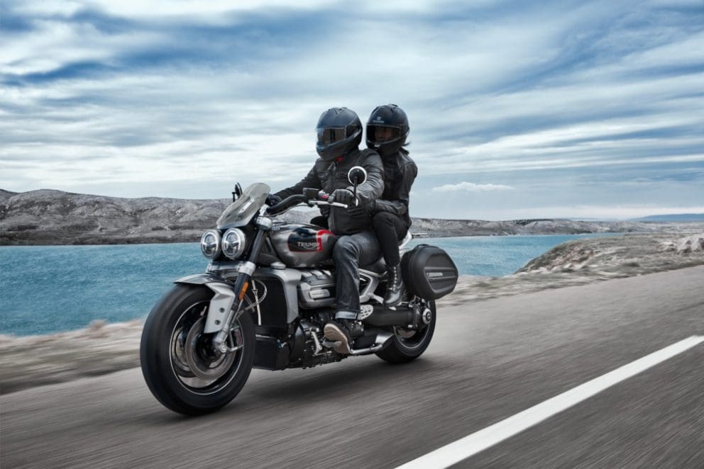 TRIUMPH GOES BIG WITH BONUS PANNIERS ON ROCKET 3 GT - Australian ...