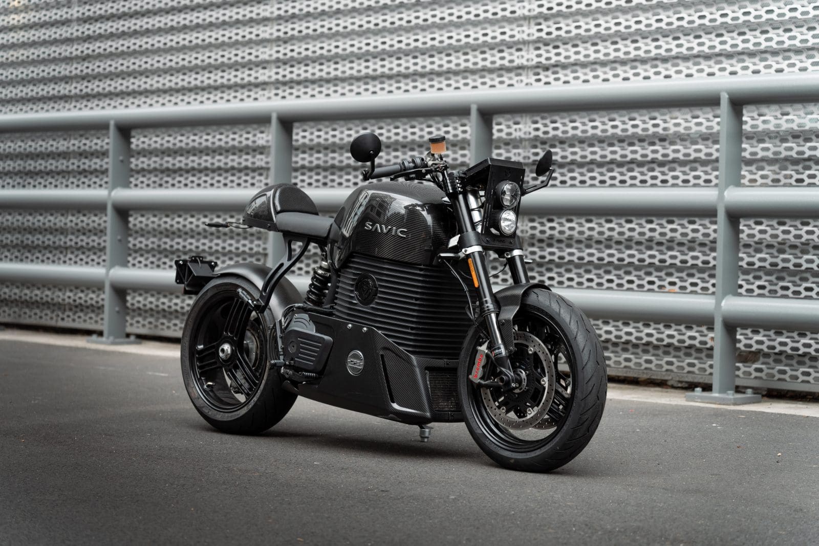 Copy of Savic Motorcycles 2022 C-Series Prototype Carbon Fibre Front ...