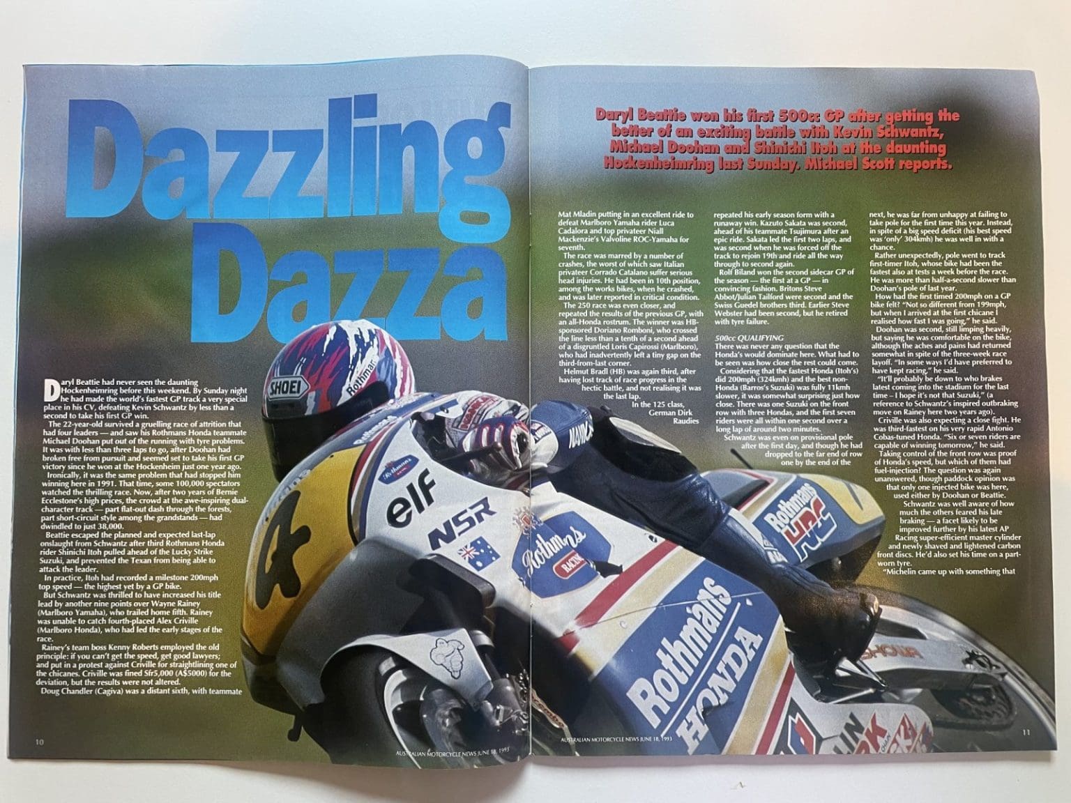 DARYL BEATTIE'S MAIDEN GP VICTORY - Australian Motorcycle News