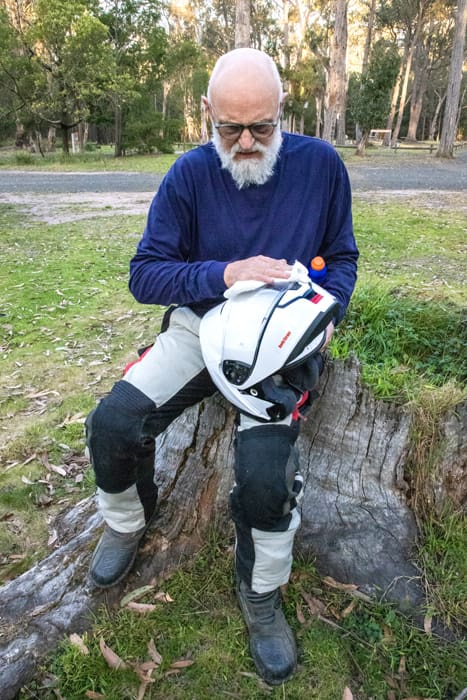 IMG_1568 Andy helmet - Australian Motorcycle News