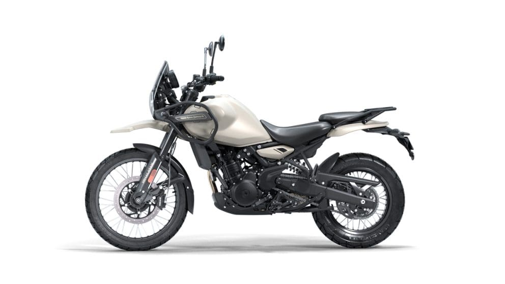 All-new Himalayan - Base Variant - Kaza Brown - Left Profile ...