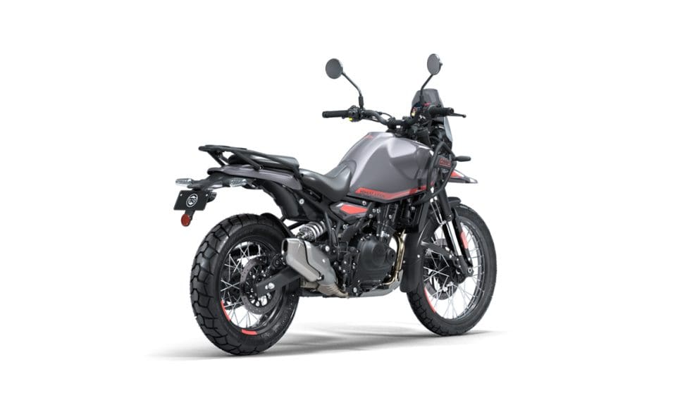 All-new Himalayan - Pass Variant - Slate Himalayan Salt - Rear 3_4 ...