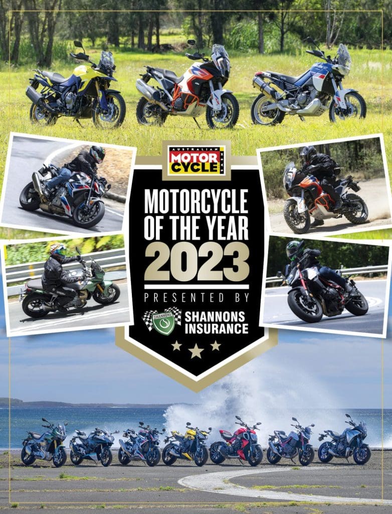 AMCN'S MOTORCYCLE OF THE YEAR - Australian Motorcycle News