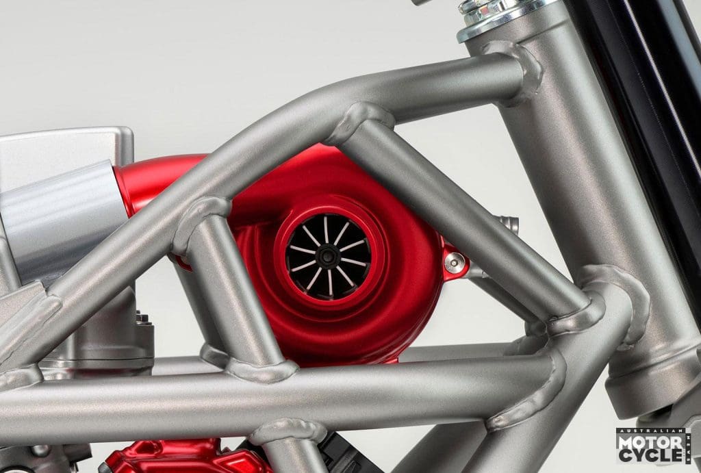 Honda v3 supercharger - Australian Motorcycle News