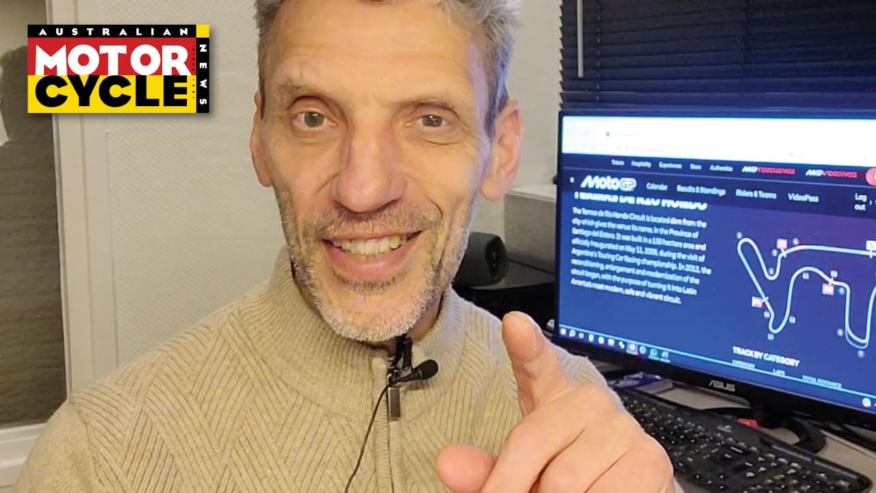 Peter Bom reporting for AMCN after Day 2 of the 2025 Argentina MotoGP ...