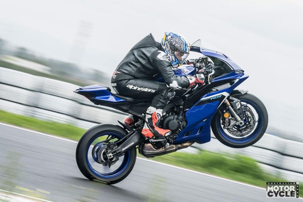 WORLD FIRST TRACK TEST | Yamaha R9 - Australian Motorcycle News
