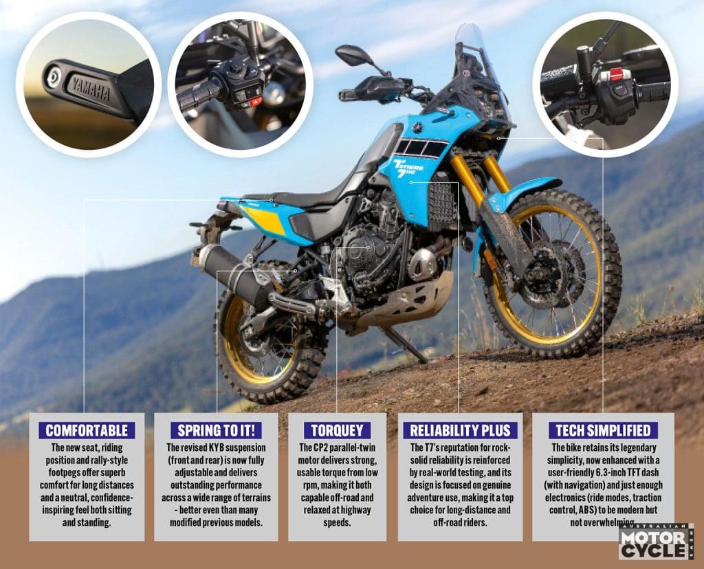 OFFROAD TEST | 2025 Yamaha T7 Tenere - Australian Motorcycle News