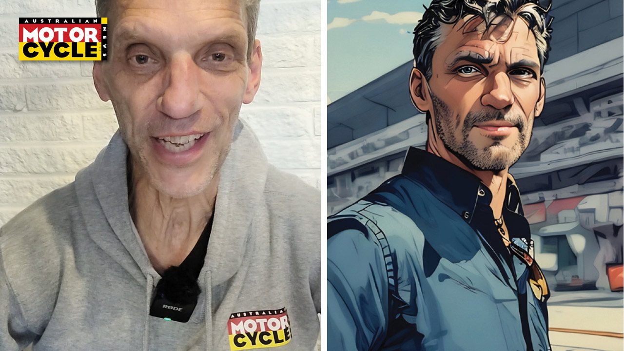 Peter Bom reporting for AMCN on Day 1 of the 2025 Barcelona MotoGP ...