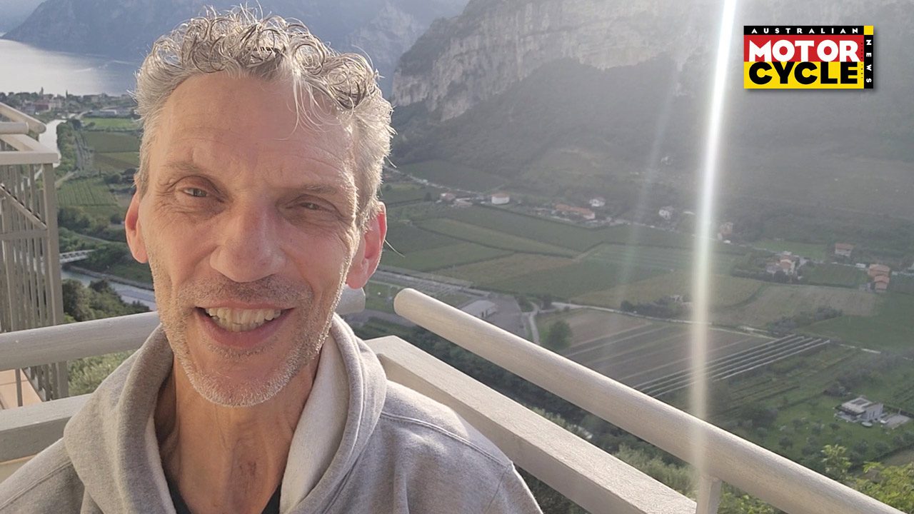 Peter Bom reporting for AMCN on Day 3 of the 2025 Barcelona MotoGP ...